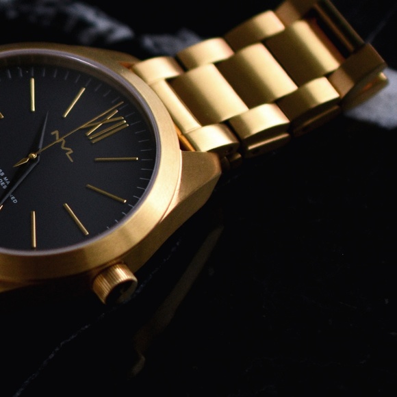 NVL Studios | Accessories | Premium Gold And Black Watch | Poshmark